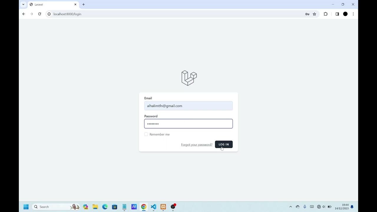 PRESENTASI CRUD LARAVEL | PEMROGRAMAN FRAMEWORK - YouTube