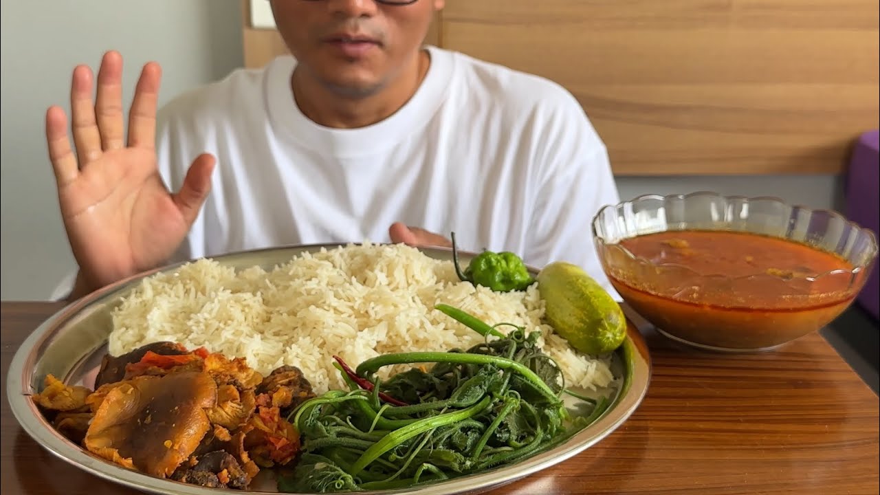 masu ko jhol | wild mushroom | farsi ko munta | king chilli | bhaisi ko ...