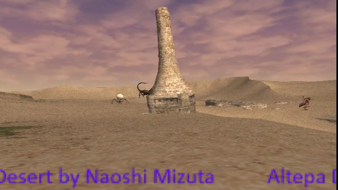 Altepa Desert by Naoshi Mizuta PLUS LANDSCAPE by SquareEnix FFXI - YouTube