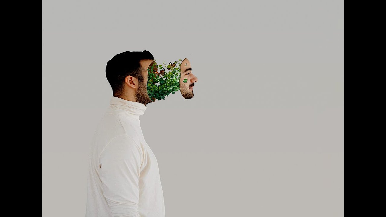 Plant Face Portrait Effect Photoshop Tutorial - YouTube