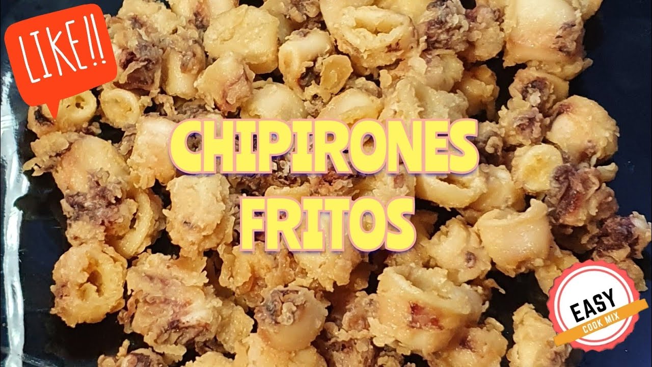 CHIPIRONES FRITOS REBOZADOS, MUY CRUJIENTES Y FÁCILES - YouTube