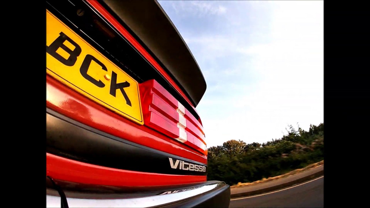 Rover SD1 3500 Vitesse V8 - Exhaust View - YouTube