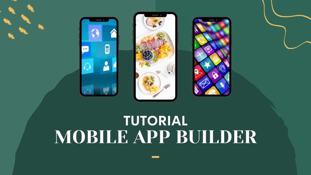 MOBILE APPLICATION BUILDER TUTORIAL - YouTube