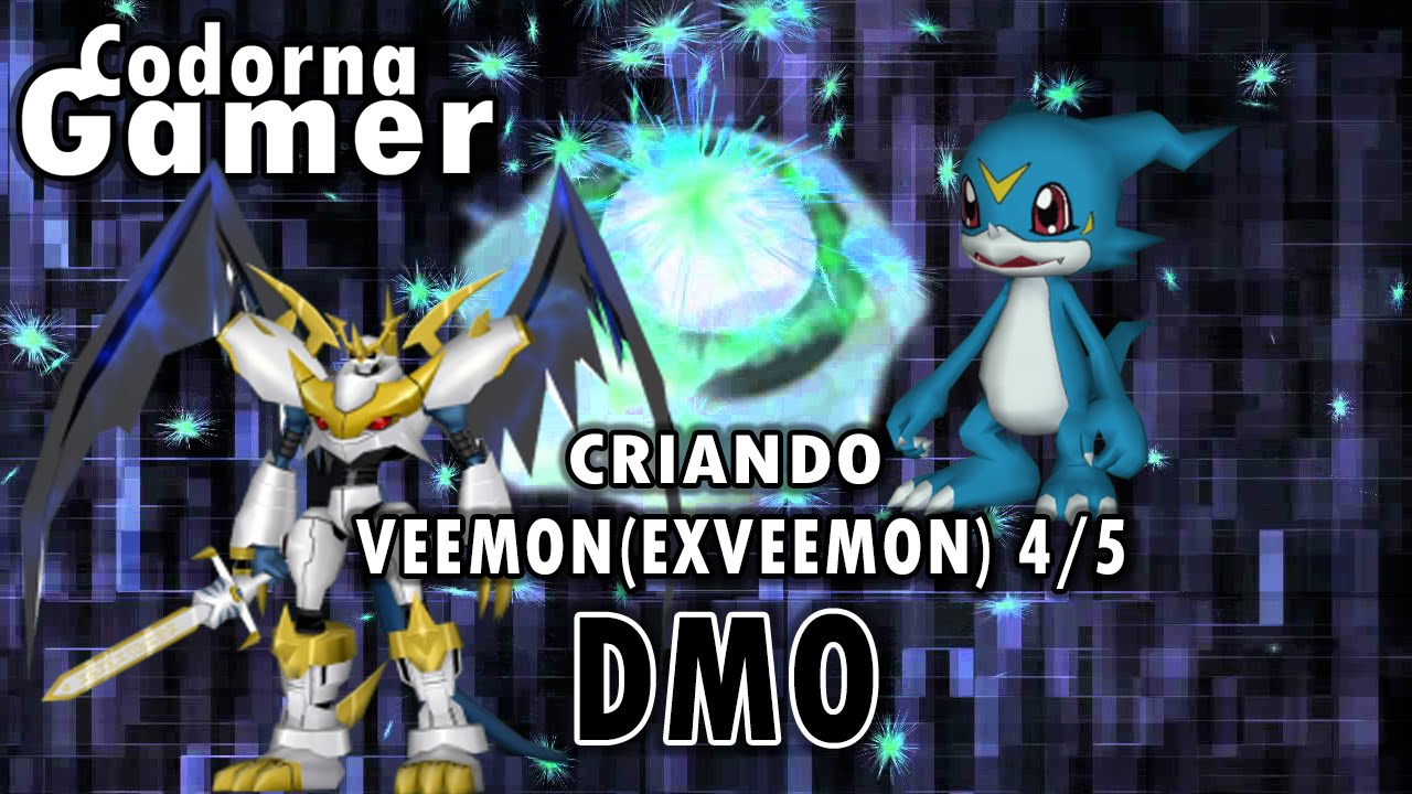 [DMO] CRIANDO#02 - HATCHING VEEMON(EXVEEMON) 4/5 - YouTube