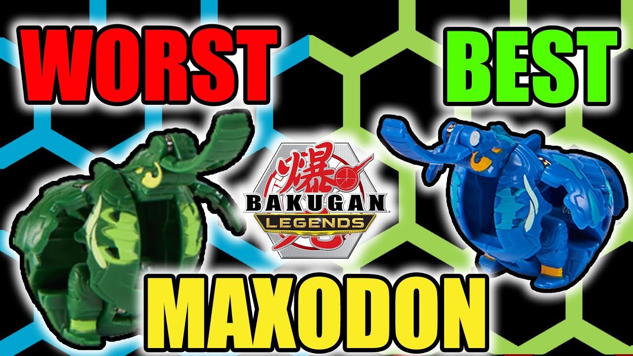 EVERY Maxodon RANKED From WORST To BEST! Bakugan Legends - YouTube