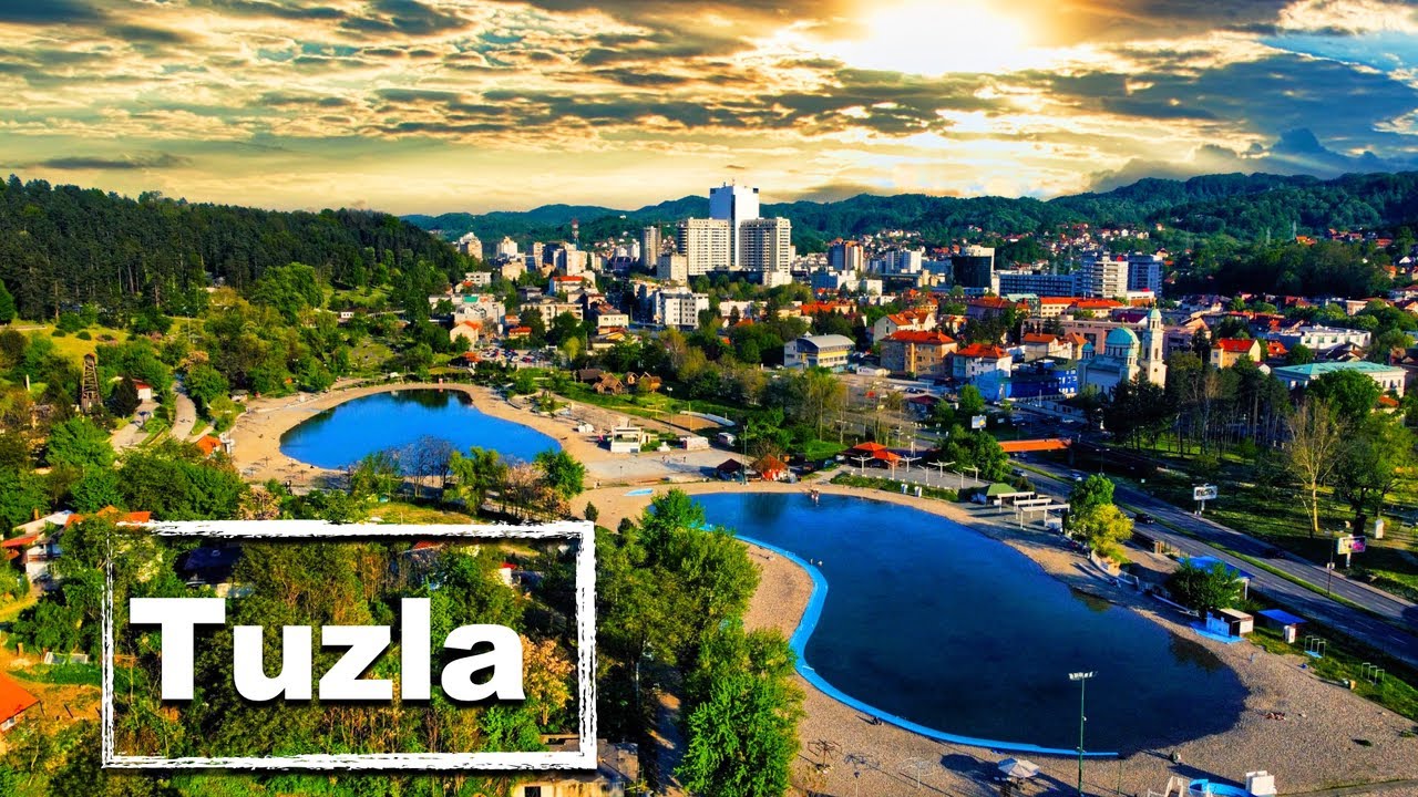 City of Salt Lakes || Moj Grad Tuzla || What To Visit In The Balkans ...