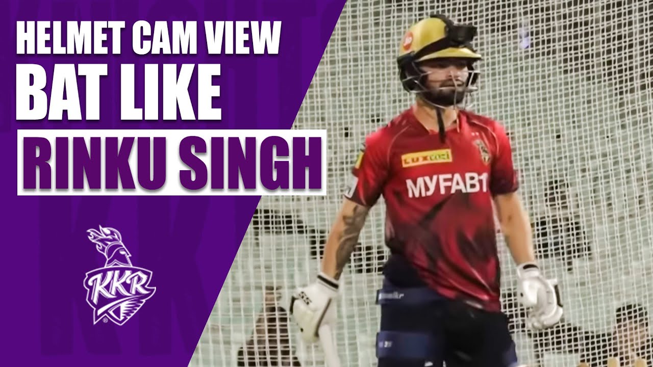 How Does It Feel to Finish Like Rinku Singh? 🤔💥 | Helmet Cam View | KKR ...