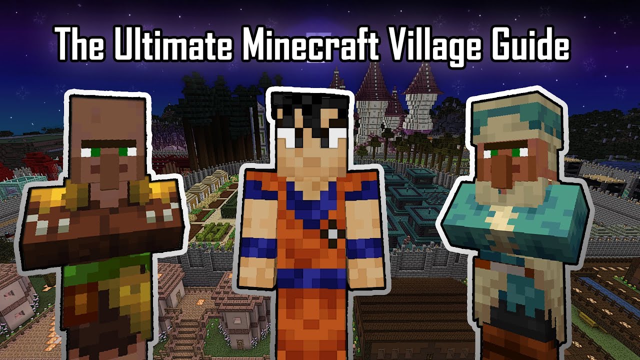 The Ultimate Minecraft Village Guide - YouTube