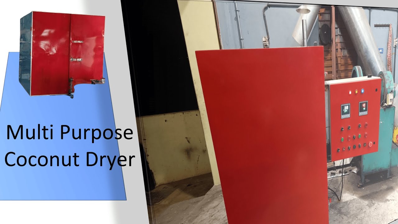 Coconut Dryer...oven...for 6000 half coconuts...best machine in low ...
