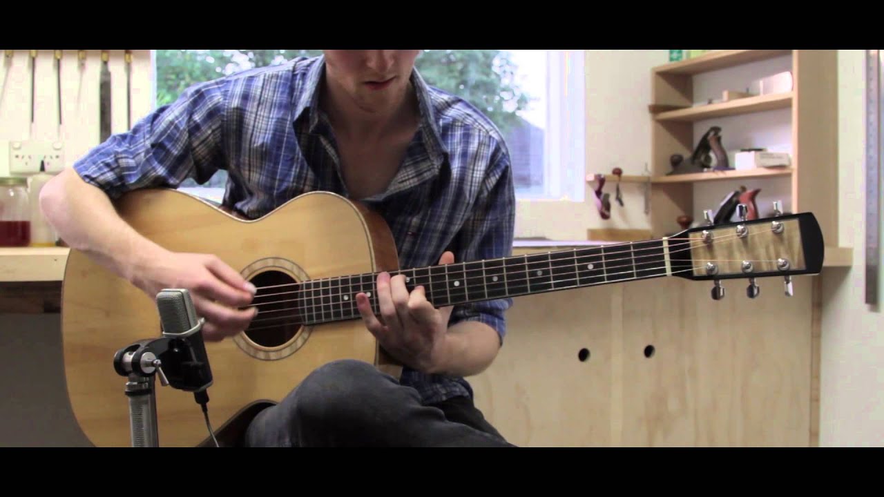 Jeff Crisp Guitars Demo DADGAD Fingerpicking - YouTube