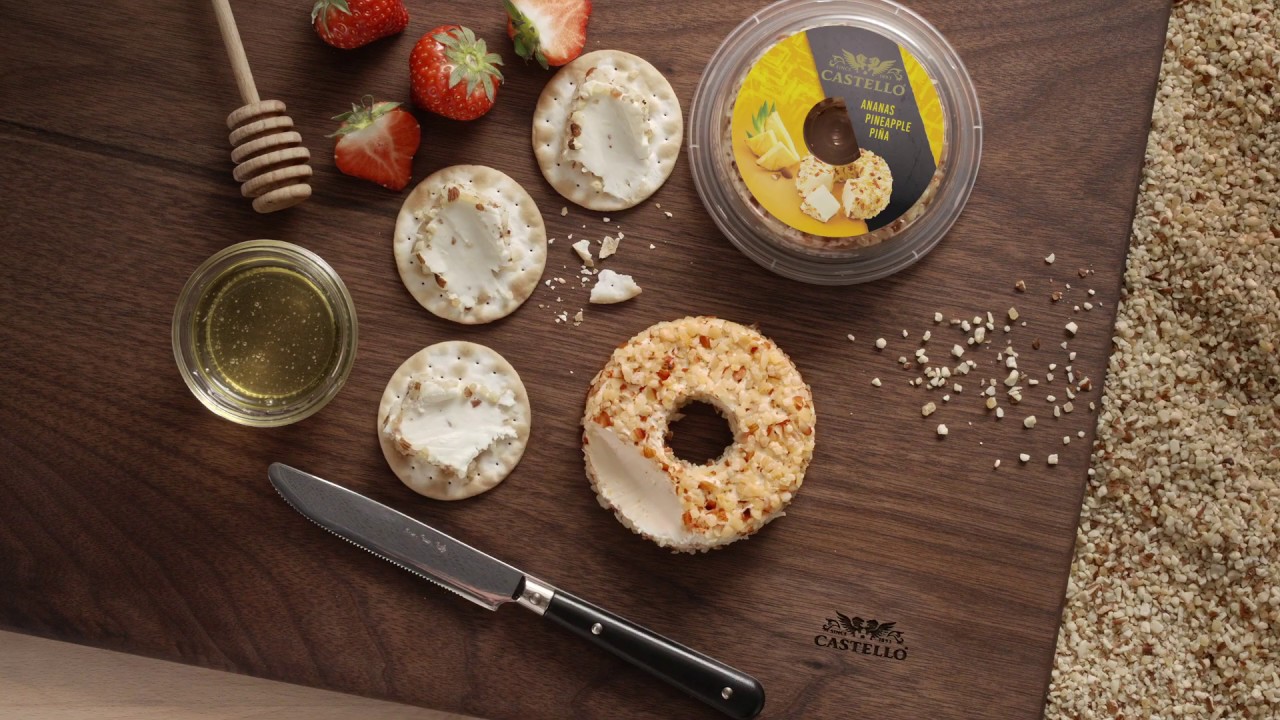 Experience Castello Pineapple Halo Cream Cheese | ASMR - YouTube