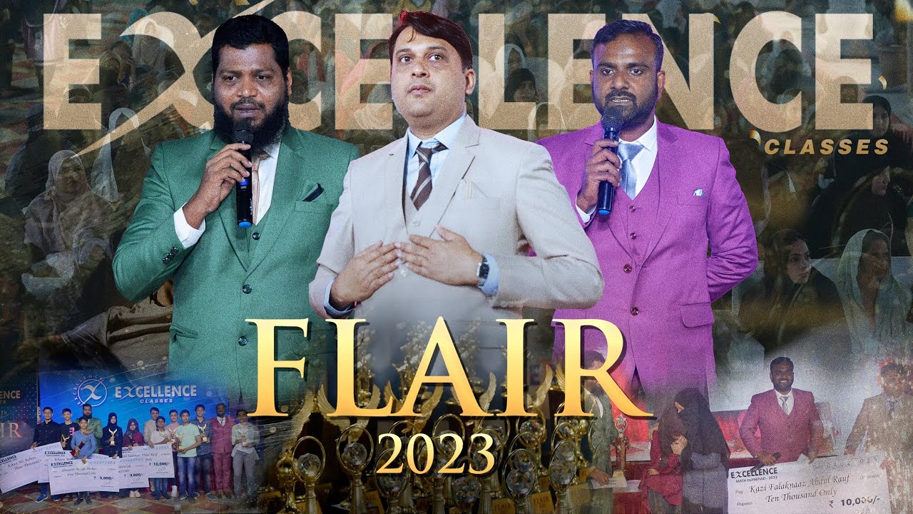 THE SHINING STARS OF MUMBRA - FLAIR 2023 by EXCELLENCE CLASSES - YouTube