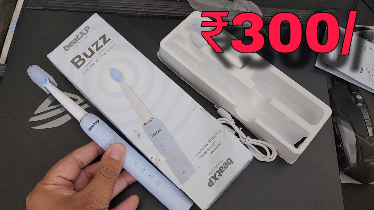 beatXP Buzz | Cheapest Electric Toothbrush for Adults with 2 Brush ...