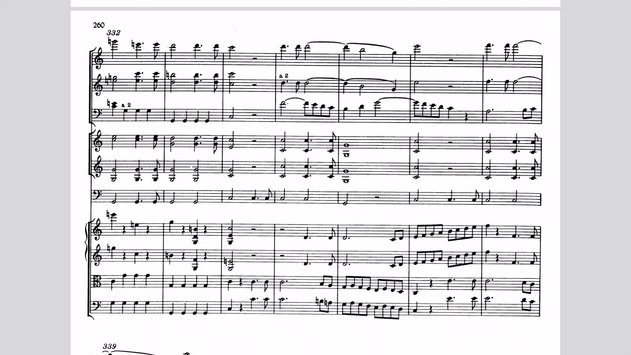 MOZART: SINFONÍA 41 , IV , MOLTO ALLEGRO - YouTube