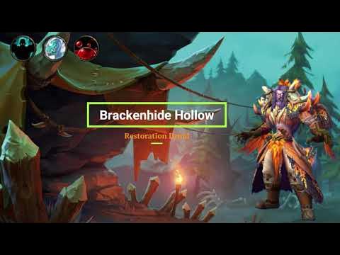 WOW DRAGONFLIGHT - RESTO DRUID - Brackenhide Hollow Mythic+14 - SEASON 4 - YouTube