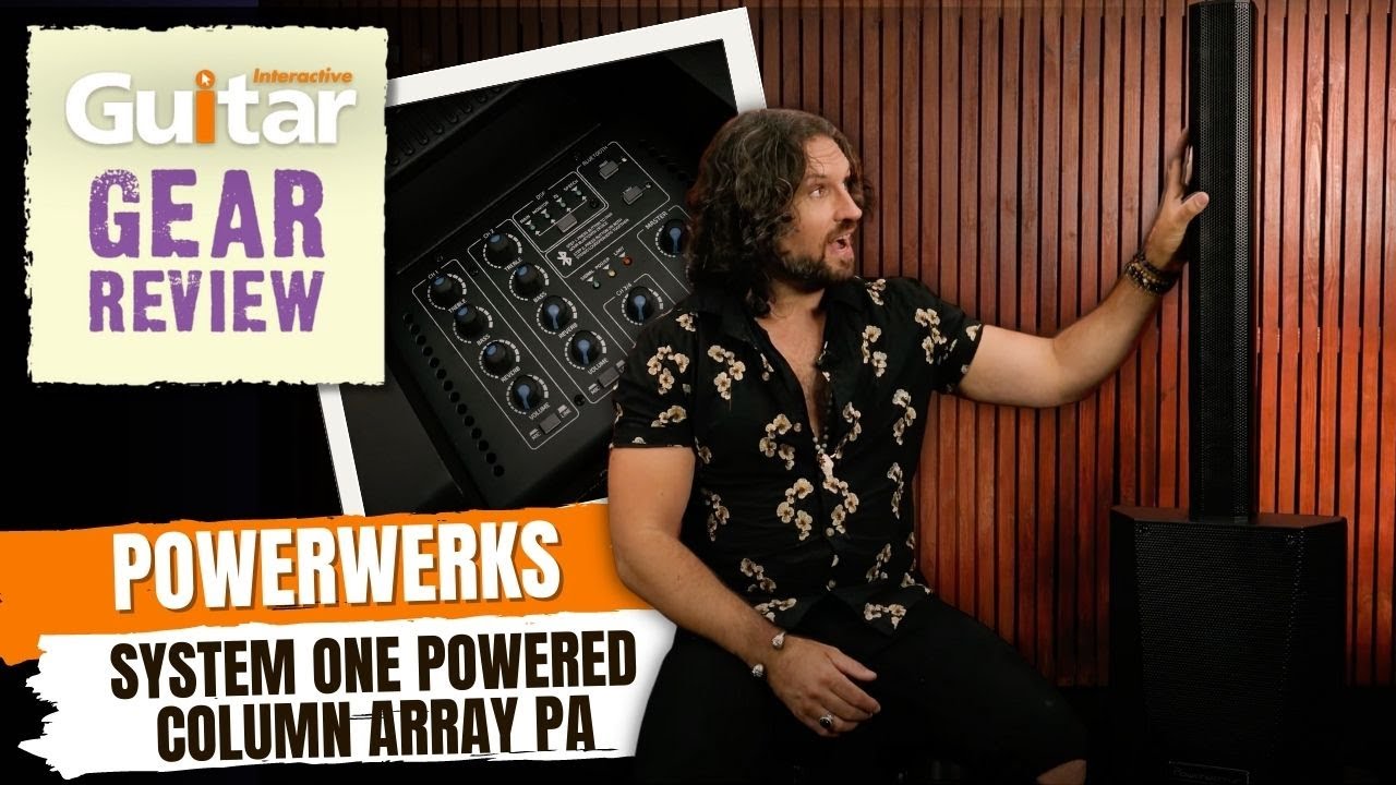 Powerwerks System One Powered Column Array PA | Guitar Interactive ...