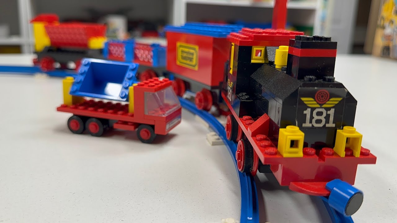 Tipper Train! LEGO Set 181 from 1972! - YouTube