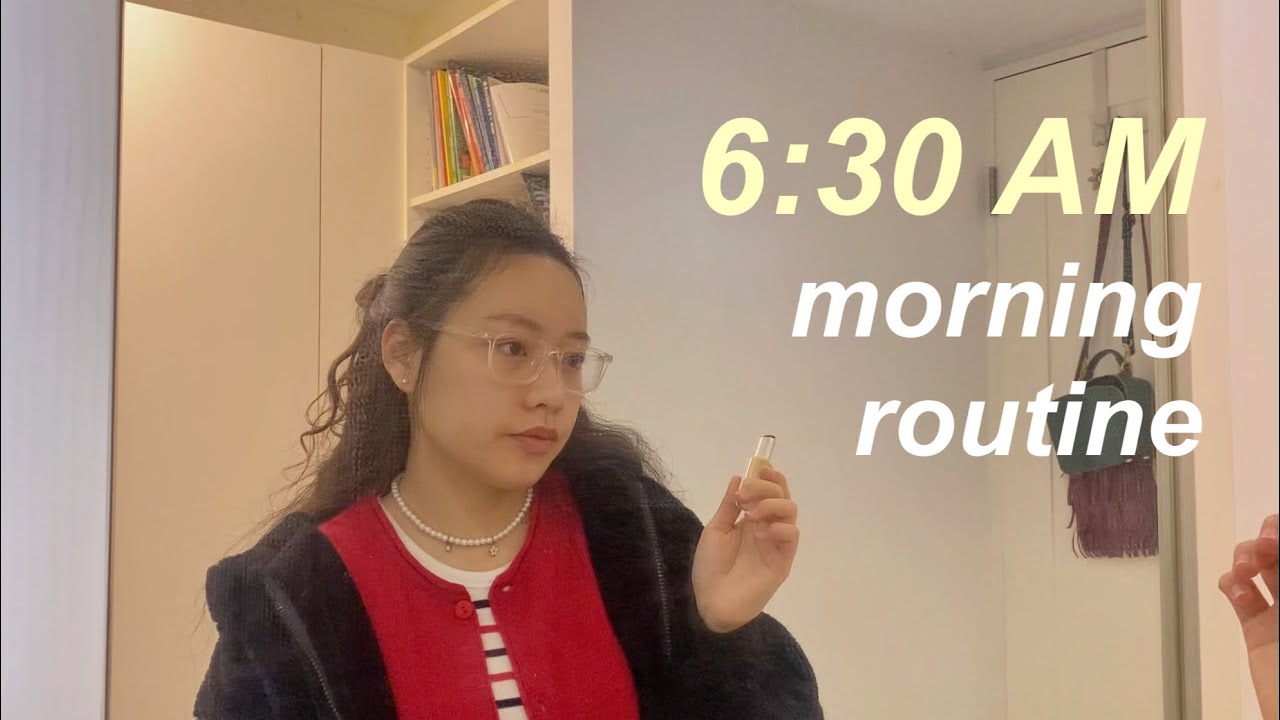 6:30 AM SCHOOL MORNING ROUTINE - YouTube
