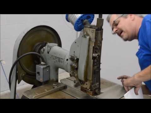 Bostitch 19 Boston wire stitcher - YouTube