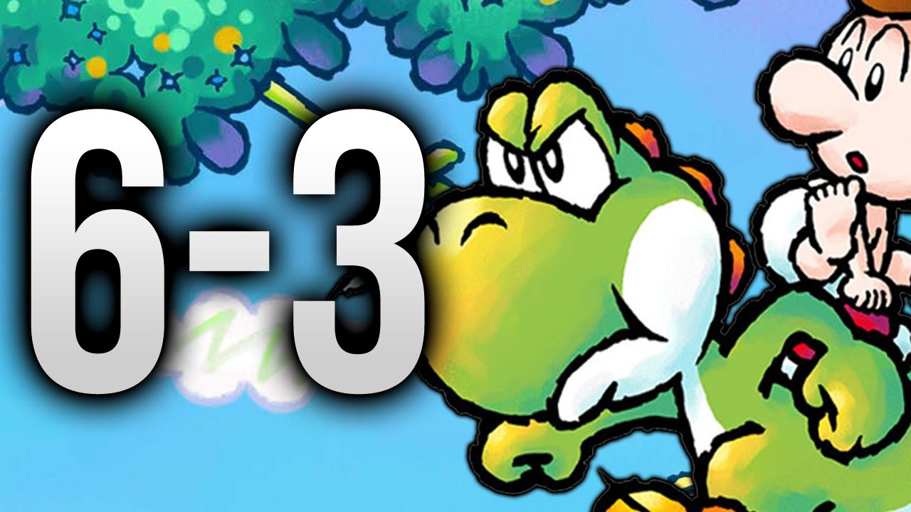 Yoshi's Island: Super Mario Advance 3 - Beware the Spinning Logs - YouTube