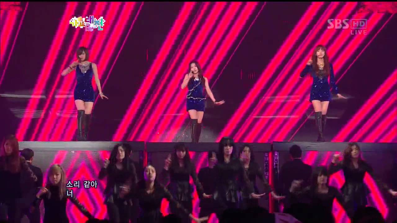 시크릿 (Secret) [TALK THAT] @SBS 2012 가요대전 The Color of K-pop 20121229 ...