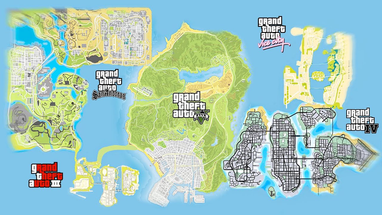 Gta 5 Maps GTA V Map: Not So Big After All?