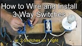 Two Way Switch Connection ( With Circuit Diagram ) - YouTube