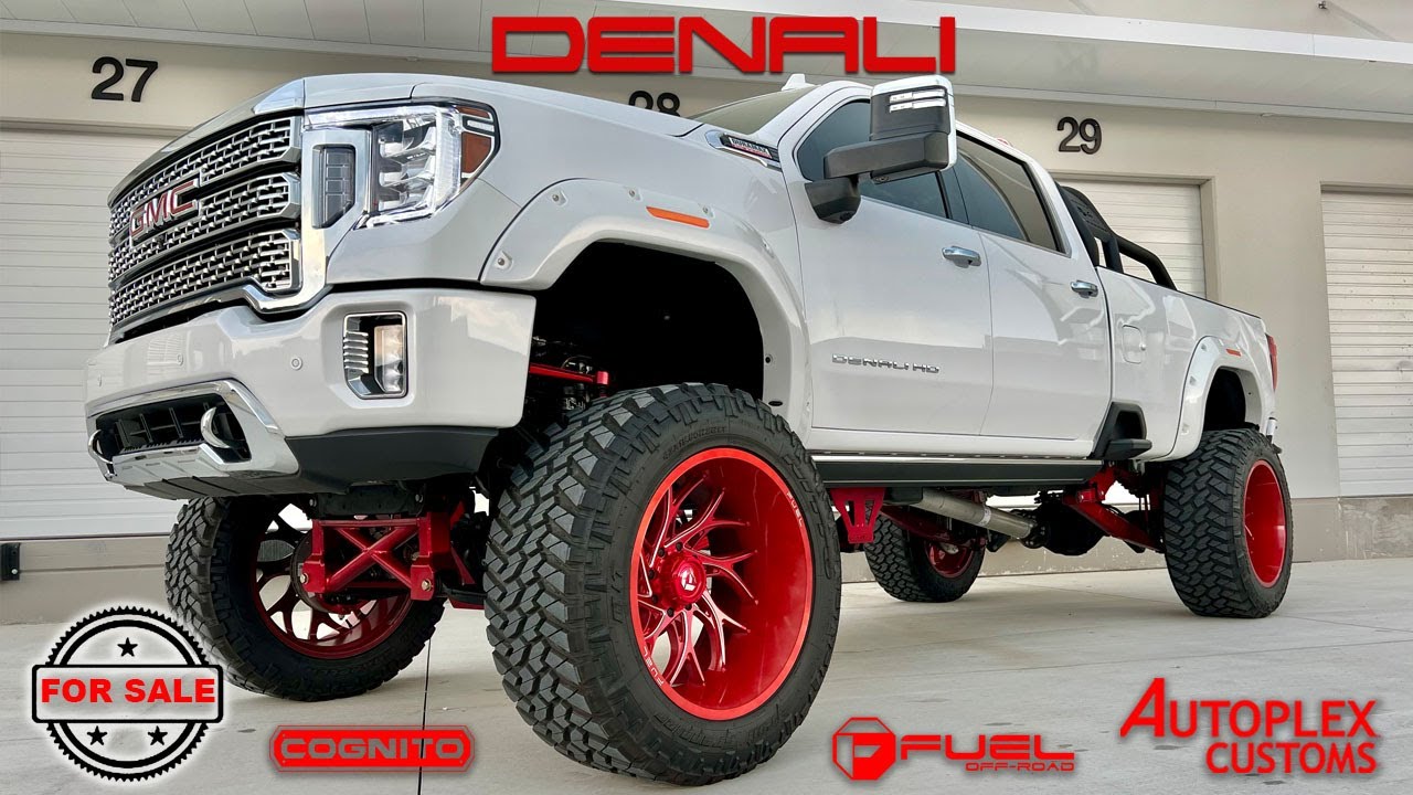 MONSTER GMC DENALI 3500 WITH A 12" LIFT!!! LIFTED AND COMPLETELY CUSTOM ...