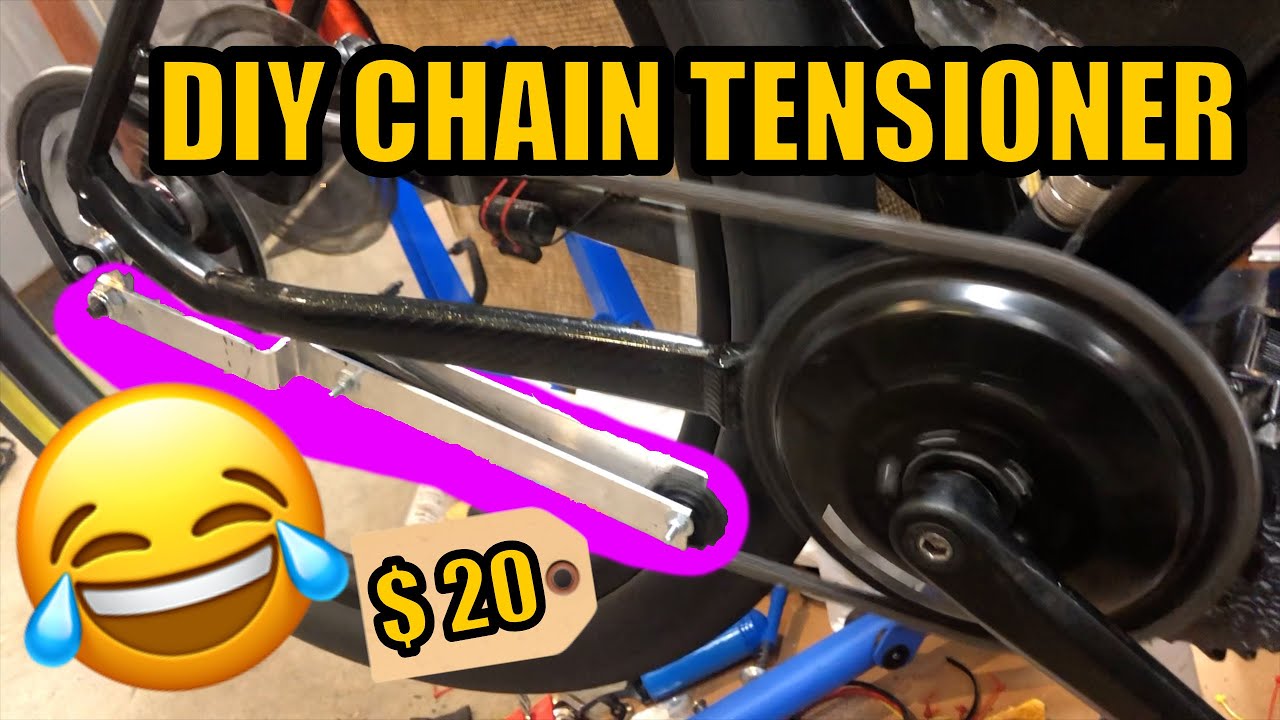 DIY Chain Tensioner for BBSHD Single Speed Ebike: Simple Hardware Store ...