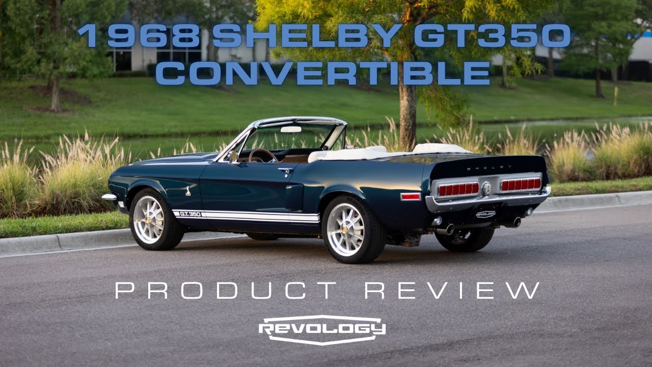 First-ever 1968 Revology GT350 Convertible | Revology Cars - YouTube