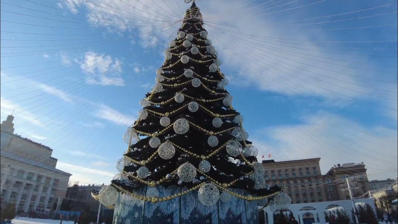 ВОРОНЕЖ🎄 ЁЛКА НА ПЛОЩАДИ ЛЕНИНА ️🤔#воронеж - YouTube