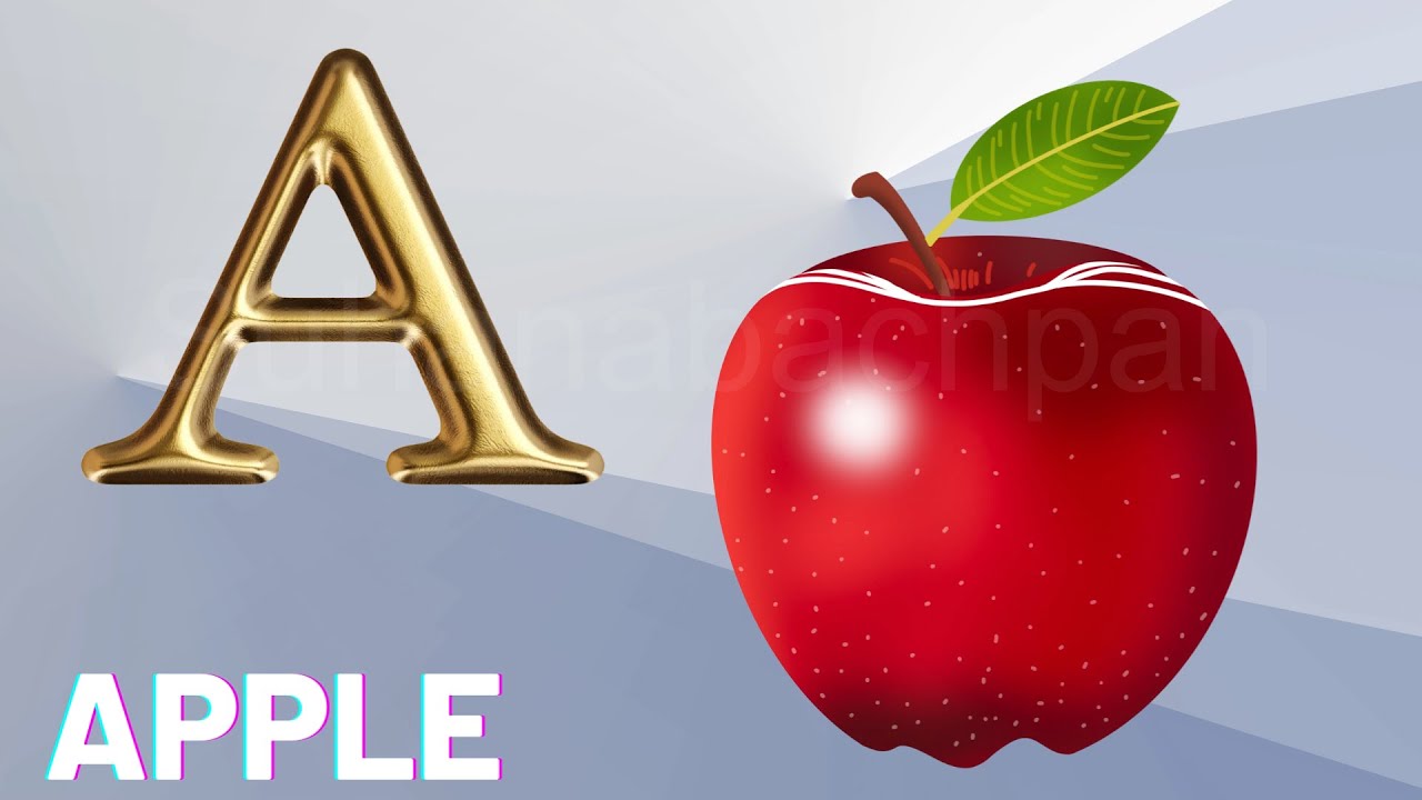 A is For Apple A A Apple / ABC Phonics Song / Suhana Bachpan / Popular ...