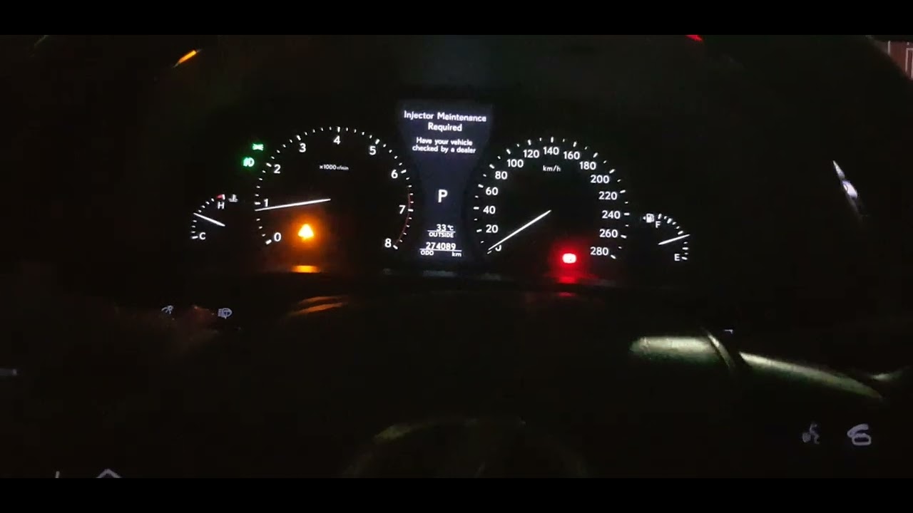 LS460L injector maintenance reset. #toyota - YouTube