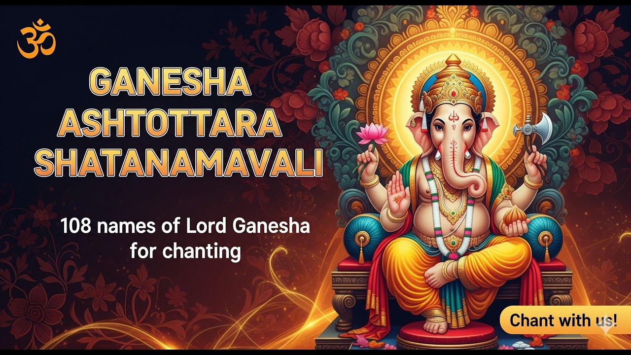Ganesha Ashtottara Shatanamavali: 108 names of Lord Ganesha for ...
