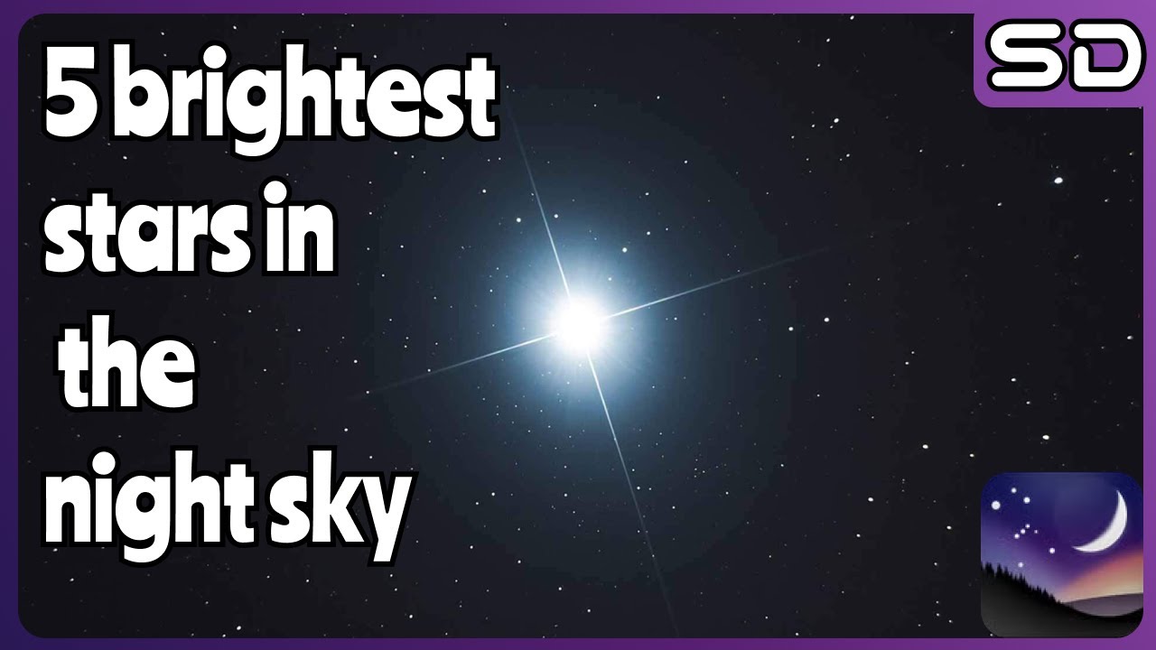 5 brightest Objects in the Night Sky - YouTube