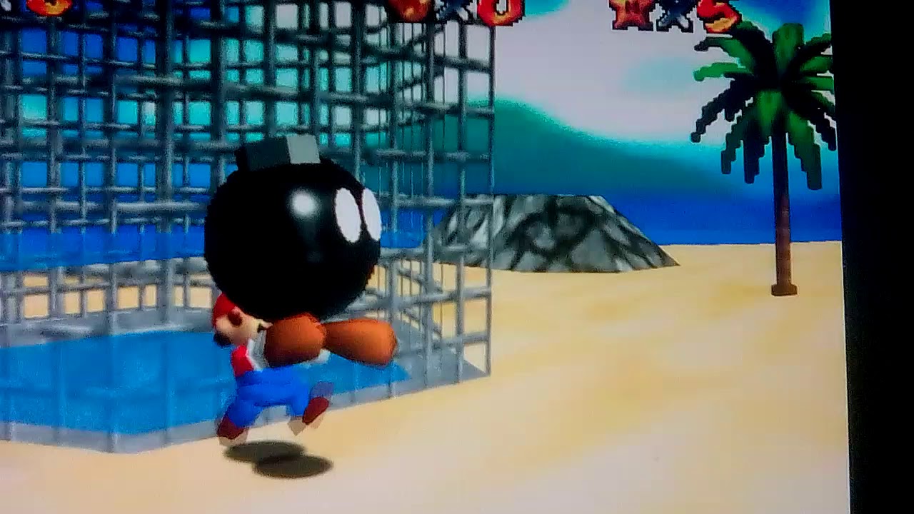 Super Mario star road bomb clip - YouTube