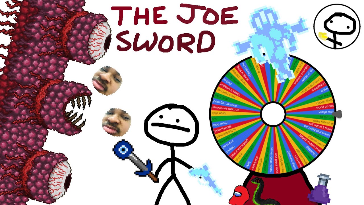 The power of the Joe Sword | If I die, I add a random mod - YouTube