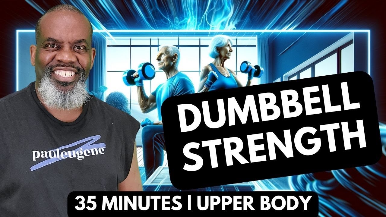 35-Minute Home Dumbbell Strength & Tone Workout: Upper Body | All ...