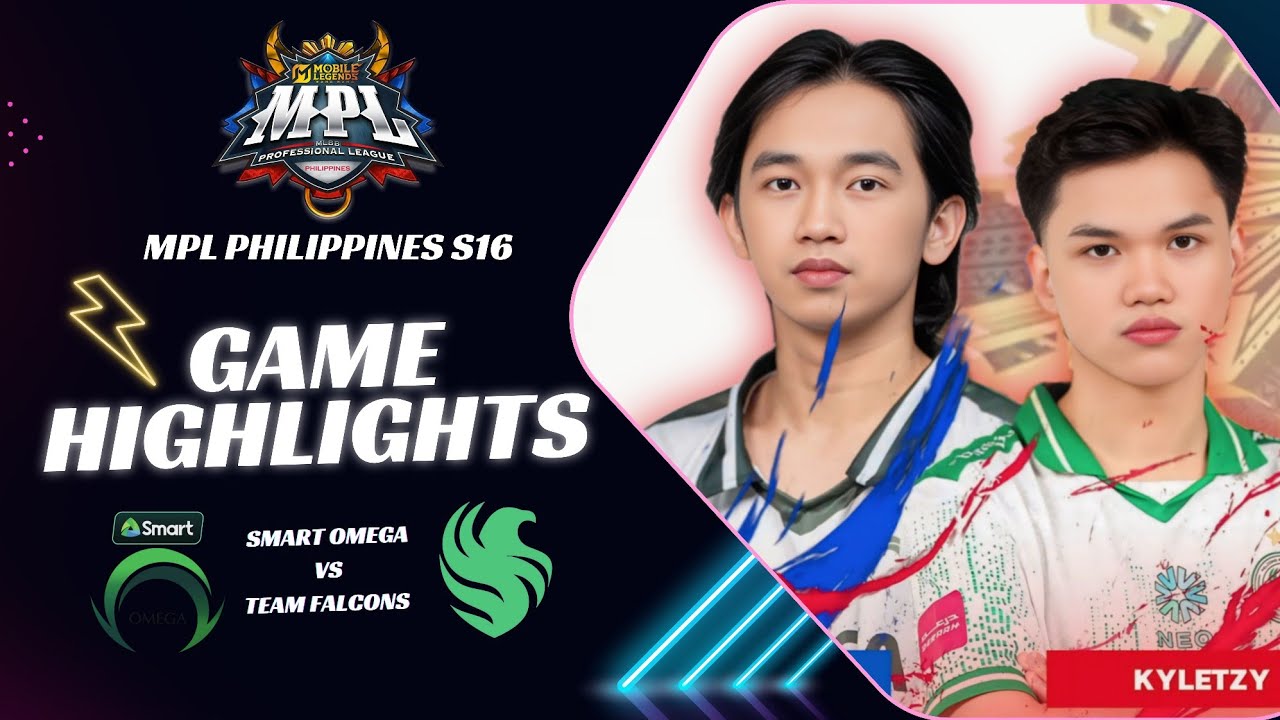 SMART OMEGA vs TEAM FALCONS Game Highlights - MPL Philippines Season 16 ...