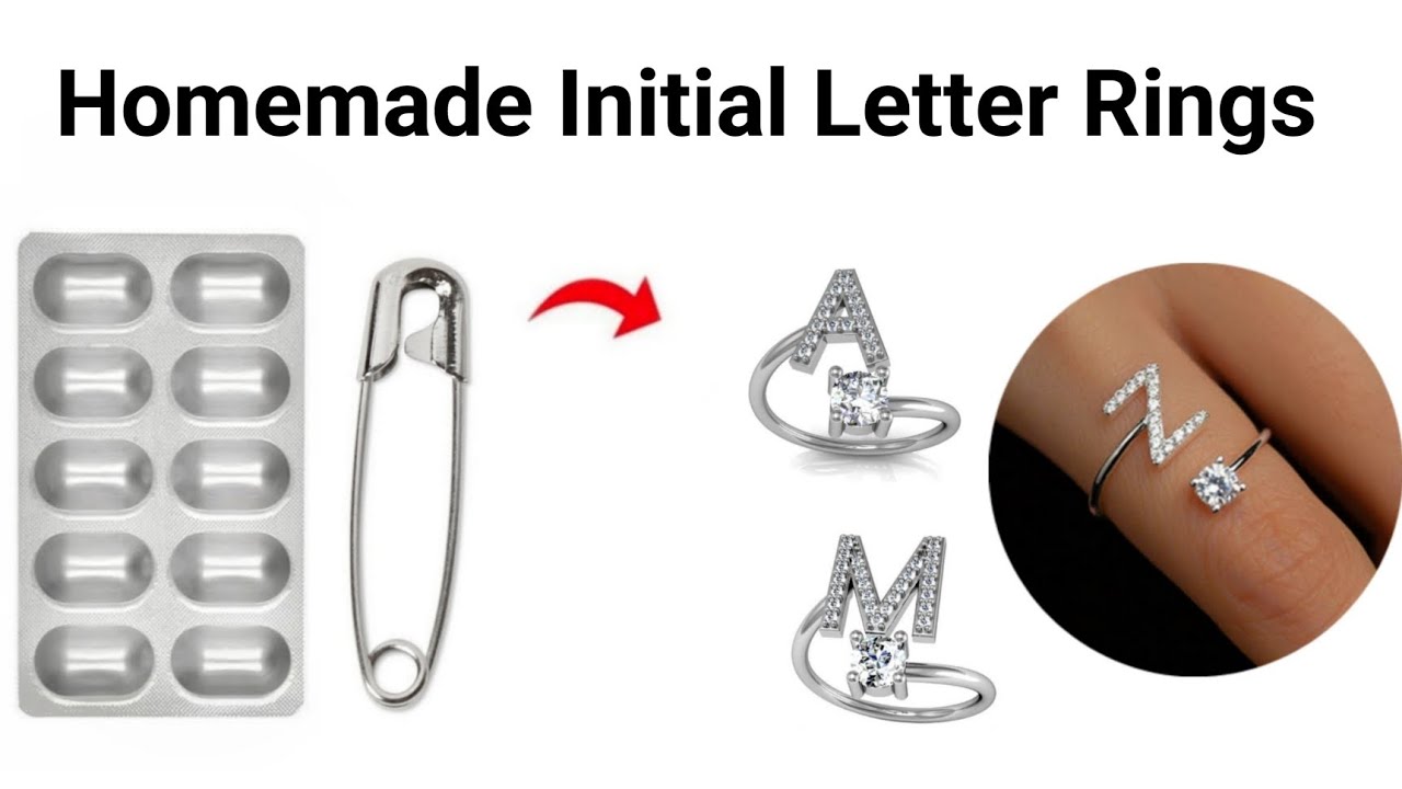 DIY homemade couple love rings🥰😍/how to make rings from waste/diy ...