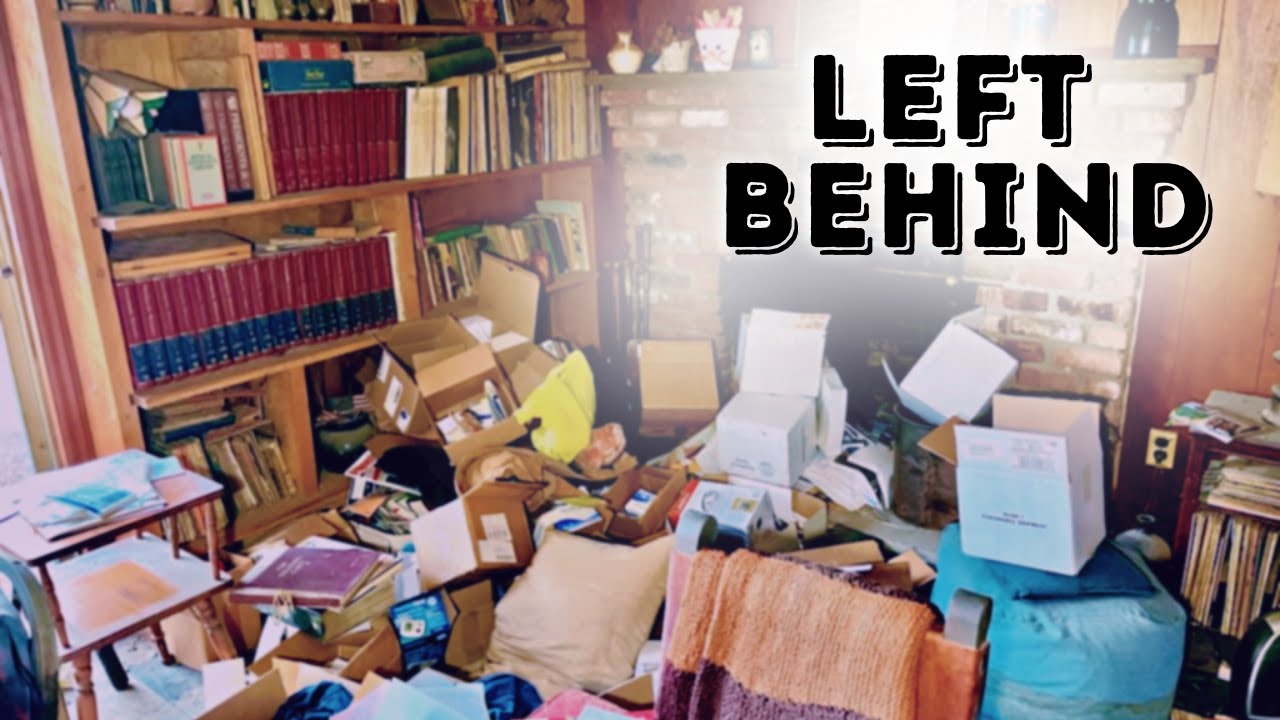 Abandoned Hoarder House With Everything Left Behind! - YouTube