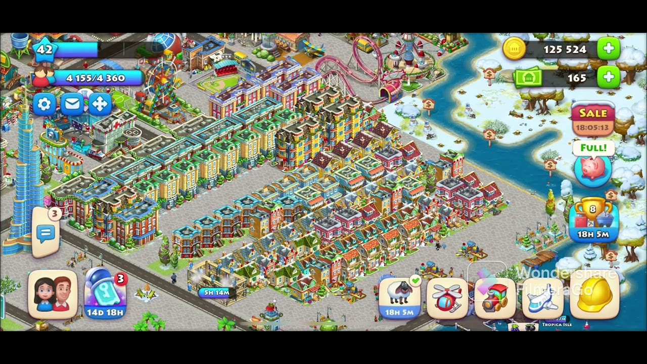 Township level 42 change layout for house - YouTube