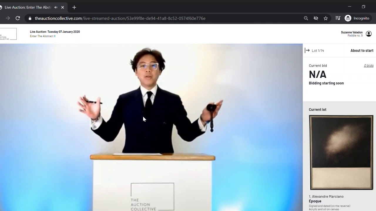 How to Bid in a Live Stream Auction - YouTube