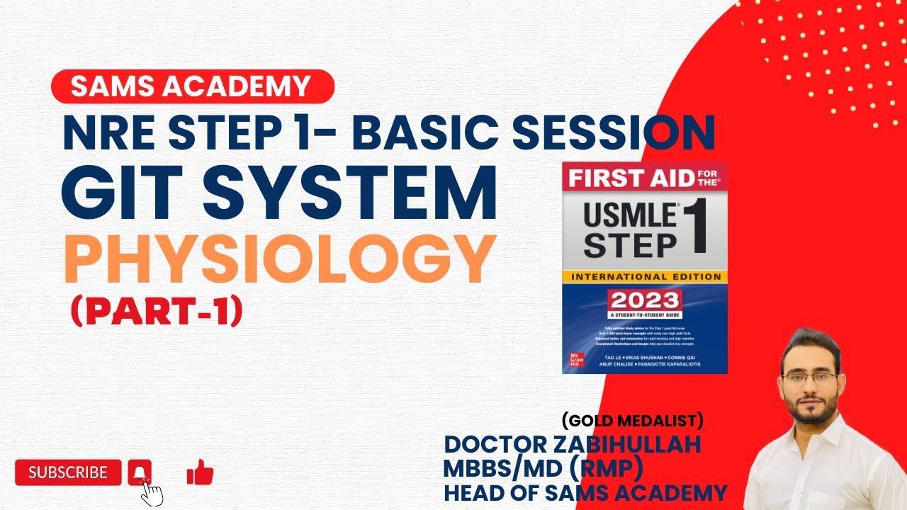 Physiology Of Git System Part 1 Nre Step 1 Urdu Hindi Doctor Zabihullah Youtube