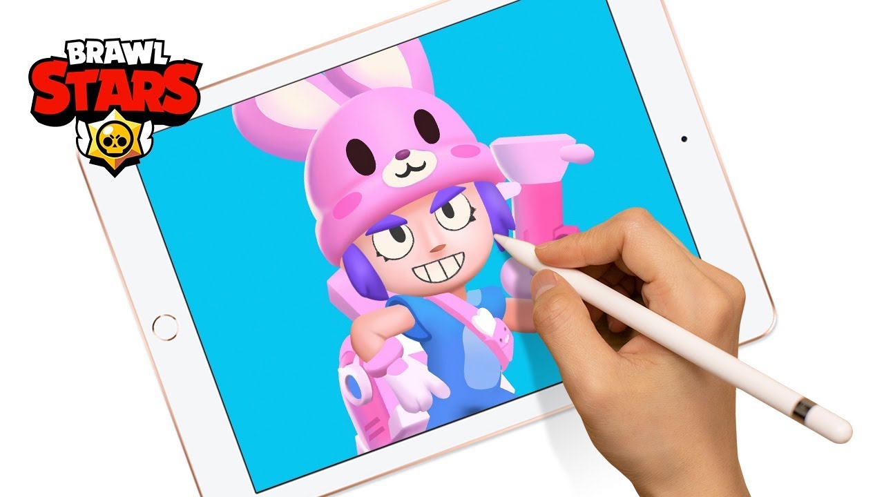 Brawl Stars Drawing : BUNNY PENNY - YouTube