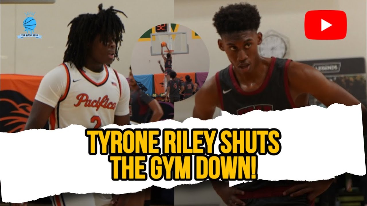 USF Commit Tyrone Riley Shuts Down The Gym! - YouTube