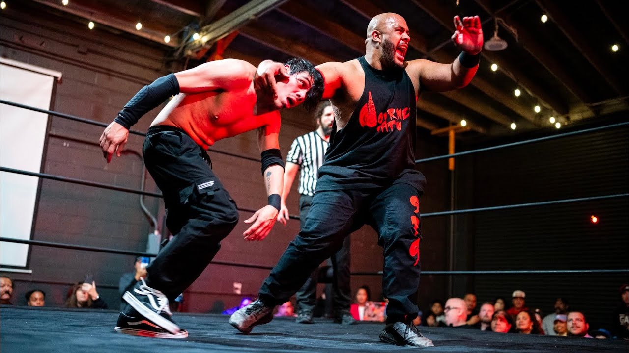 AJ Hernandez vs Journey Fatu - Hardcore Match - YouTube