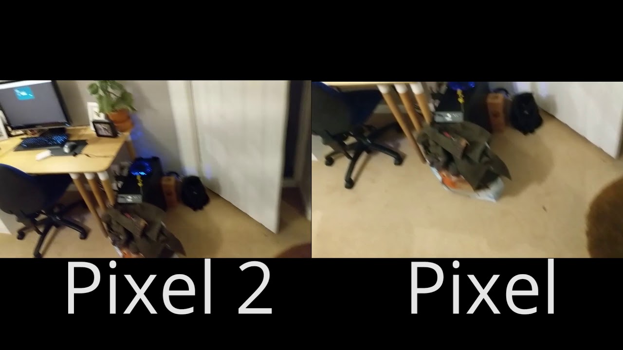 Camera issue - Pixel 2 vs Pixel 1 (LED light issue) - YouTube