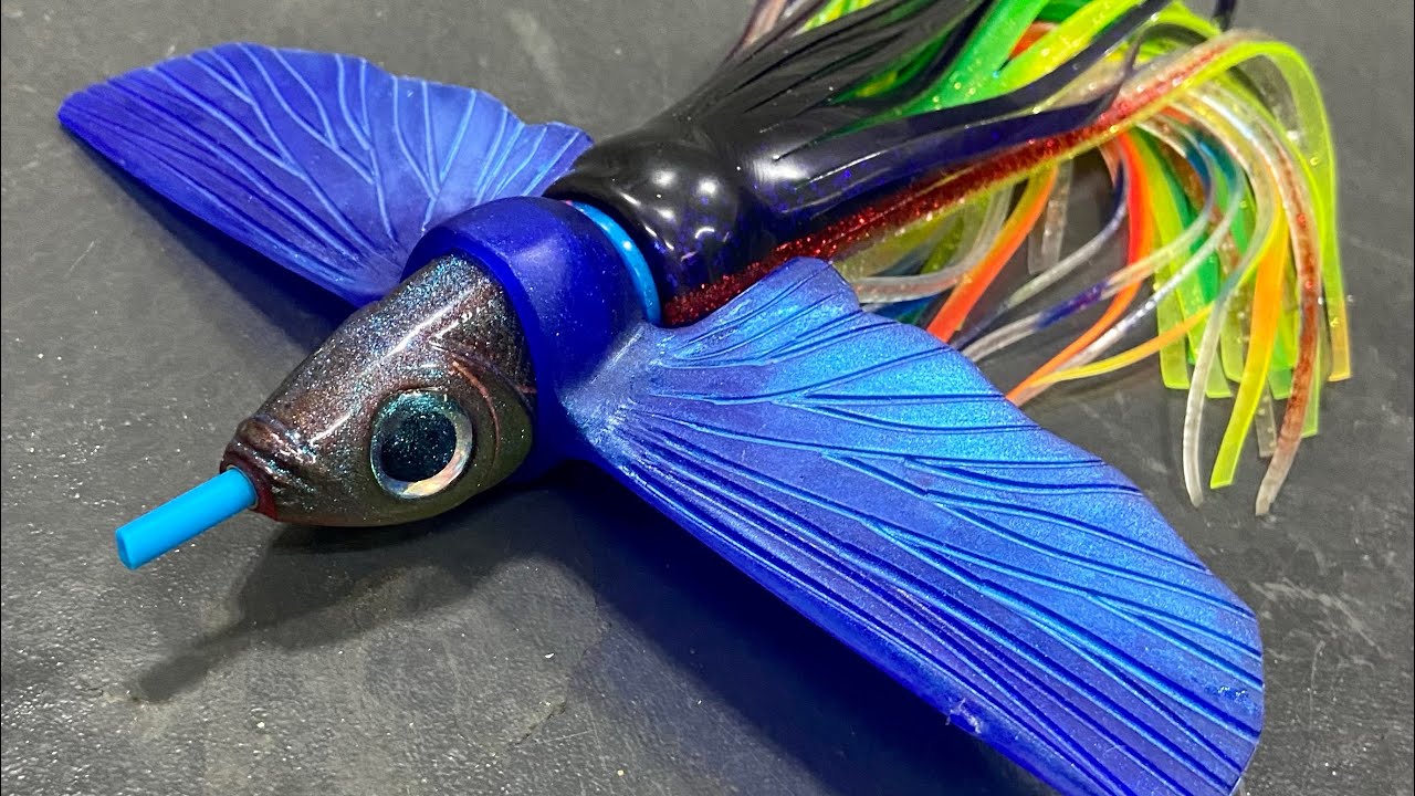 New Flying fish trolling lure for big game fishing live @oceaneyelures ...