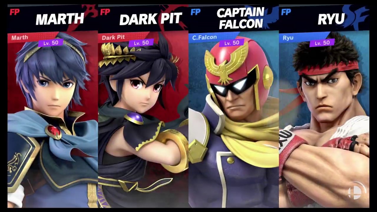 Super Smash Bros Ultimate Amiibo Fights Request #10142 Marth & Dark Pit ...